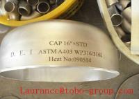 China Duplex 2205 UNS S31803 S32205 Stainless Steel Pipe Cap ASME B16.9 Butt Weld End Cap for Oil Gas Industry for sale