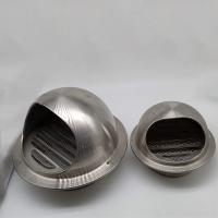 China 6 Inch 304 Stainless Steel Round Air Vent Cover for HVAC Heating Cooling Outlet 0.4mm for sale