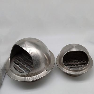 China 6 Inch 304 Stainless Steel Round Air Vent Cover for HVAC Heating Cooling Outlet 0.4mm for sale