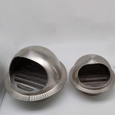 China 304 Stainless Steel Round Air Vent 10 Inch Thickening 0.4mm Heating Cooling Outlet Cover for sale