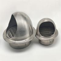 China 3 Inch Stainless Steel Round Kitchen Wall Exhaust Waterproof Ventilation Mushroom Air Vent Cap Cover 76mm for sale