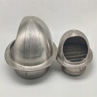 China 5 Inch Stainless Steel Round Kitchen Wall Exhaust Waterproof Ventilation Mushroom Air Vent Cap Cover 145mm for sale