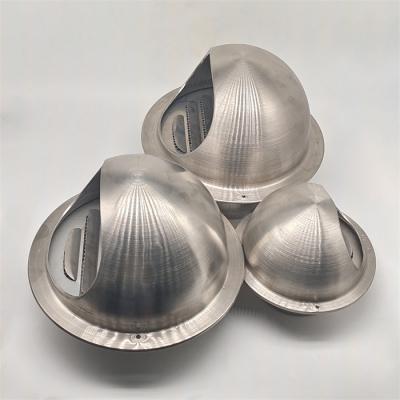 China 4 Inch Wall Ceiling Grille Ducting Cover Outlet Heating Cooling Waterproof Air Vent Cap 100mm for sale