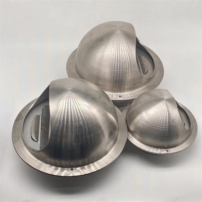 China 5 Inch Wall Ceiling Grille Ducting Cover Outlet Heating Cooling Waterproof Air Vent Cap 115mm for sale
