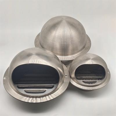 China 10 Inch Wall Ceiling Grille Ducting Cover Outlet Heating Cooling Waterproof Air Vent Cap 95mm for sale