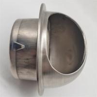 China 4 Inch Stainless Steel Round Air Vent Cap Cover Waterproof Kitchen Exhaust Ventilation Mushroom Pipe for sale