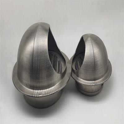 China 10 Inch Round Air Vent Diffuser Waterproof Stainless Steel Wall Exhaust Cover 304 Grade for sale