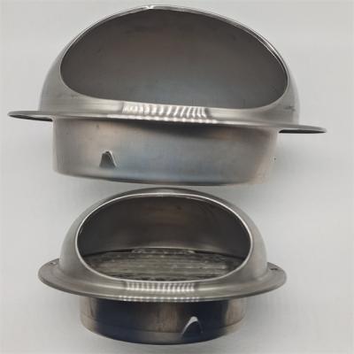 China 3 Inch Mushroom Vent Cap Exhaust Vent Cover Roof Vent Pipe Cover 304 Stainless Steel for sale
