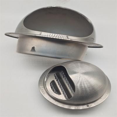 China 4 Inch 304 Stainless Steel Mushroom Vent Cap Exhaust Vent Cover Roof Vent Pipe Cover for HVAC for sale