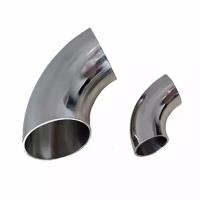 China ASME B16.9 Long Radius 90 Degree Elbow ASTM A403 WPS31254 Seamless Stainless Steel 1.5D 2 Inch for sale