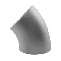 China Long Radius 45 Degree Elbow 1 Inch S-10S ASME B16.9 ASTM A403 WP S31254 Seamless for sale