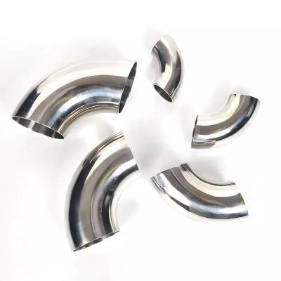 China ASME B16.9 Stainless Steel Butt Weld Elbow 90 Degree 1/2-96 Inch for Oil and Gas for sale