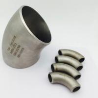 China Titanium Casting Forged 90 Degree Long Radius Pipe Elbow 1/2-72 Inch Welding for sale