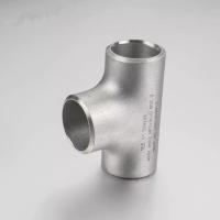 China Marine Offshore Grade High Pressure Stainless Steel Butt Weld Tee 2500lbs SCH80S 316L for sale