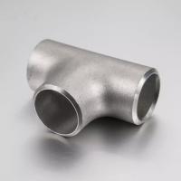 China Marine Offshore Grade High Pressure Stainless Steel Butt Weld Tee 2500lbs SCH80S 316L for sale