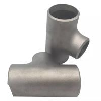 China Seamless Stainless Steel Butt Weld Reducing Tee Pipe Fitting DN15-DN200 for sale