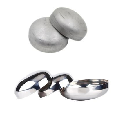 China Stainless Steel Pipe Cap ASTM A403 WP304 304L 316 316L 1/2 to 48 Inch Butt Weld for sale
