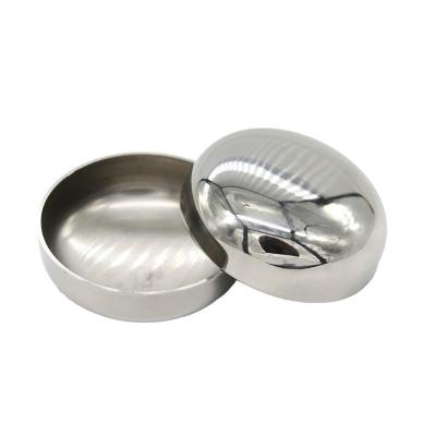 China Stainless Steel Pipe Fittings Cap 4 Inch Sch10s to Sch160s ASME B16.9 for sale