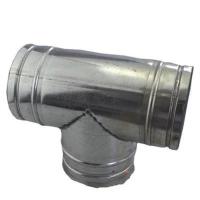 China TOBO Malleable Iron Pipe Fittings 1/2-6 inch Galvanized Tee ASME B16.9 for sale