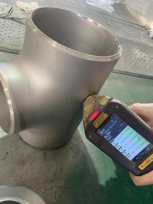 China Stainless Steel 304/304L Butt Weld Reducing Tee ANSI ASME B16.9 Pipe Fitting for sale
