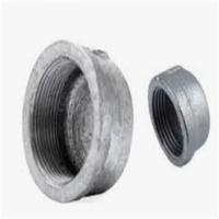 China Malleable Iron Pipe Cap Fig No.300 Black ASTM B16.9 1/2 to 48 Inch Butt Weld End Cap for sale