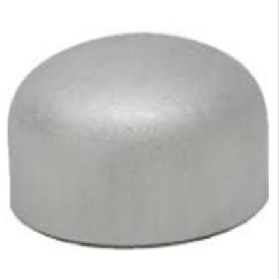China Malleable Cast Iron Pipe Cap Butt Weld Fitting 1/2 to 48 Inch ASME B16.9 for sale