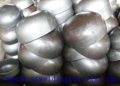 China UNS S32750 Super Duplex Stainless Steel Pipe Cap 1/2 to 68 Inch Seamless Butt Weld for sale