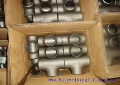 China Seamless Stainless Steel Tee 1/2 to 24 Inch NPS Sch5S to XXS ASME B16.9 for sale