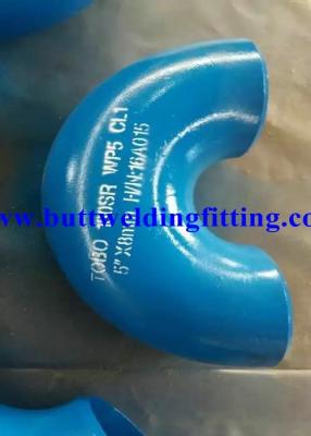 China Stainless Steel Elbow Sch 40s 90 Degree Pipe Fitting ASME B16.9 ISO Certified for sale
