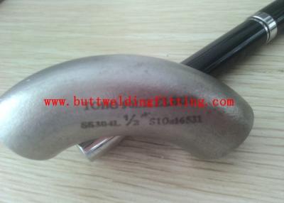 China Stainless Steel 90 Degree Elbow 76mm Radius Seamless ASME B16.9 Sch40S for sale