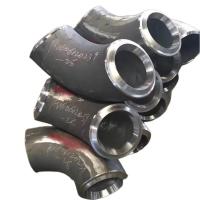 China Carbon Steel 90 Degree Elbow Seamless Butt Welding Fitting NPS 1/2-120 Inch ASTM A234 WPB for sale