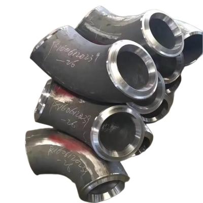 China Carbon Steel 90 Degree Elbow Seamless Butt Welding Fitting NPS 1/2-120 Inch ASTM A234 WPB for sale