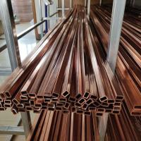 China SCH40 Cuni 90/10 C70600 C71500 Square Rectangular Tube Nickel Copper Tube 2mm-910mm for sale