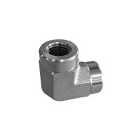 China Carbon Steel Stainless Steel NPT Female Threaded Hydraulic Pipe Fitting Elbow 1/8 to 2 Inch SAE for sale