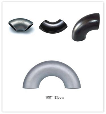 China Stainless Steel 90 Degree Elbow Pipe Fitting 1/2-50 Inch ASME B16.9 for sale