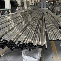 China 304 Stainless Steel ERW Welded Polished Tube 40mm OD Decorative Pipe for sale