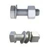 China Galvanized Hex Bolt Nut Washer Set Grade 10.9 M2-M100 Industrial Building Fasteners for sale