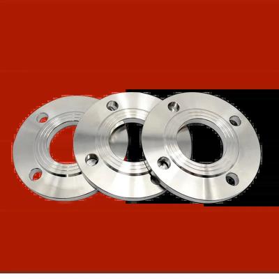 China BS4504 DIN PN16 Forged Stainless Steel RF Flange ASTM A182 304 316L 2 Inch for sale
