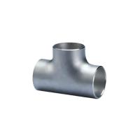 China TOBO Stainless Steel 304 316L Carbon Steel Butt Weld Equal Tee Pipe Fitting Custom Size for sale
