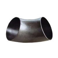 China Carbon Steel 90 Degree Seamless Butt Welding Elbow ANSI Pipe Fitting Custom Size for sale