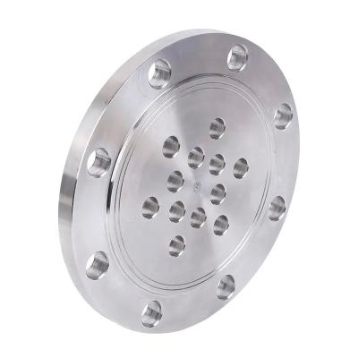 China Stainless Steel A182 F304 ASME WN Forged Pipe Flange 1/2 to 60 Inch for Gas for sale