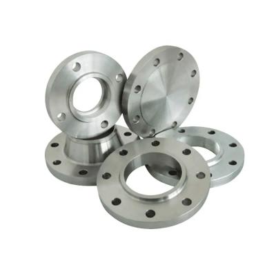 China Customized CNC Machining Forged Stainless Steel Weld Neck Flange ASME B16.5 2-8 Inch for sale