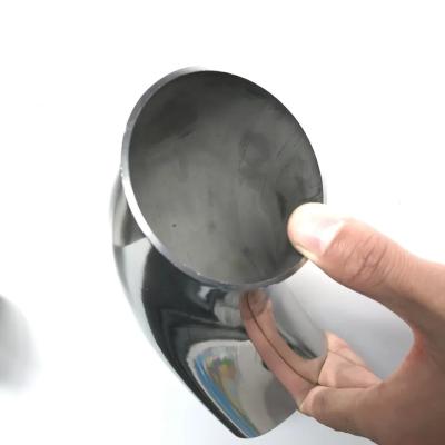 China 304 Stainless Steel 90 Degree Welding Elbow Pipe Fitting 1/2 to 48 Inch for sale