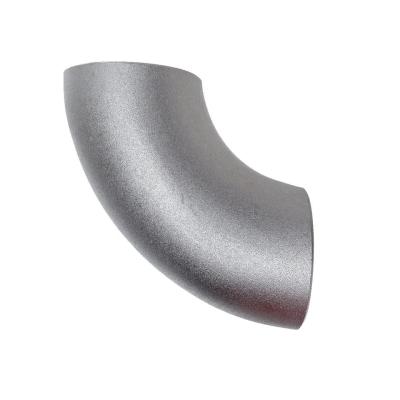 China Stainless Steel 304 Sanitary Butt Welded 90 Degree Short Elbow 1/2-48 Inch Pipe Fitting for sale