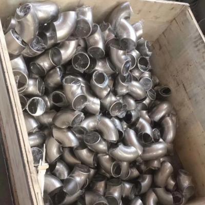 China ASME B16.9 Stainless Steel 304 316L 45 90 180 Degree Elbow Sch40 1/2 to 48 Inch for sale