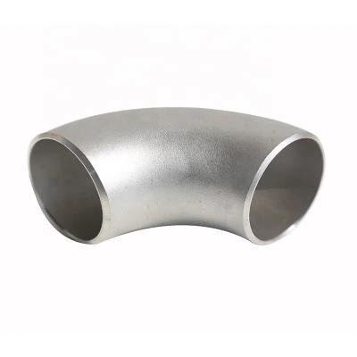 China Butt Weld Stainless Steel 90 Degree Elbow 1/2-48 Inch SCH40S SCH80S ASME B16.9 for sale