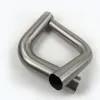 China Factory Titanium Mandrel Bent Elbow 2 Inch Exhaust Tubing 1.5mm Wall Custom Angle for sale
