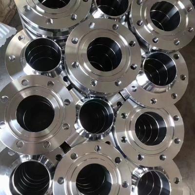 China Sanitary Forged Threaded Pipe Fittings Stainless Steel Flanges 1 to 120 Inch ANSI for sale