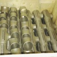 China Welsure Stainless Steel B16.9 Butt-Weld Equal Tee 1 Inch 316L Pipe Fitting for sale