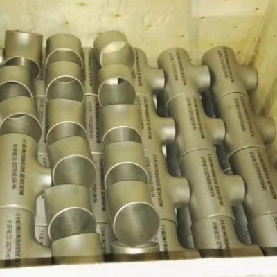 China Welsure Stainless Steel B16.9 Butt-Weld Equal Tee 1 Inch 316L Pipe Fitting for sale
